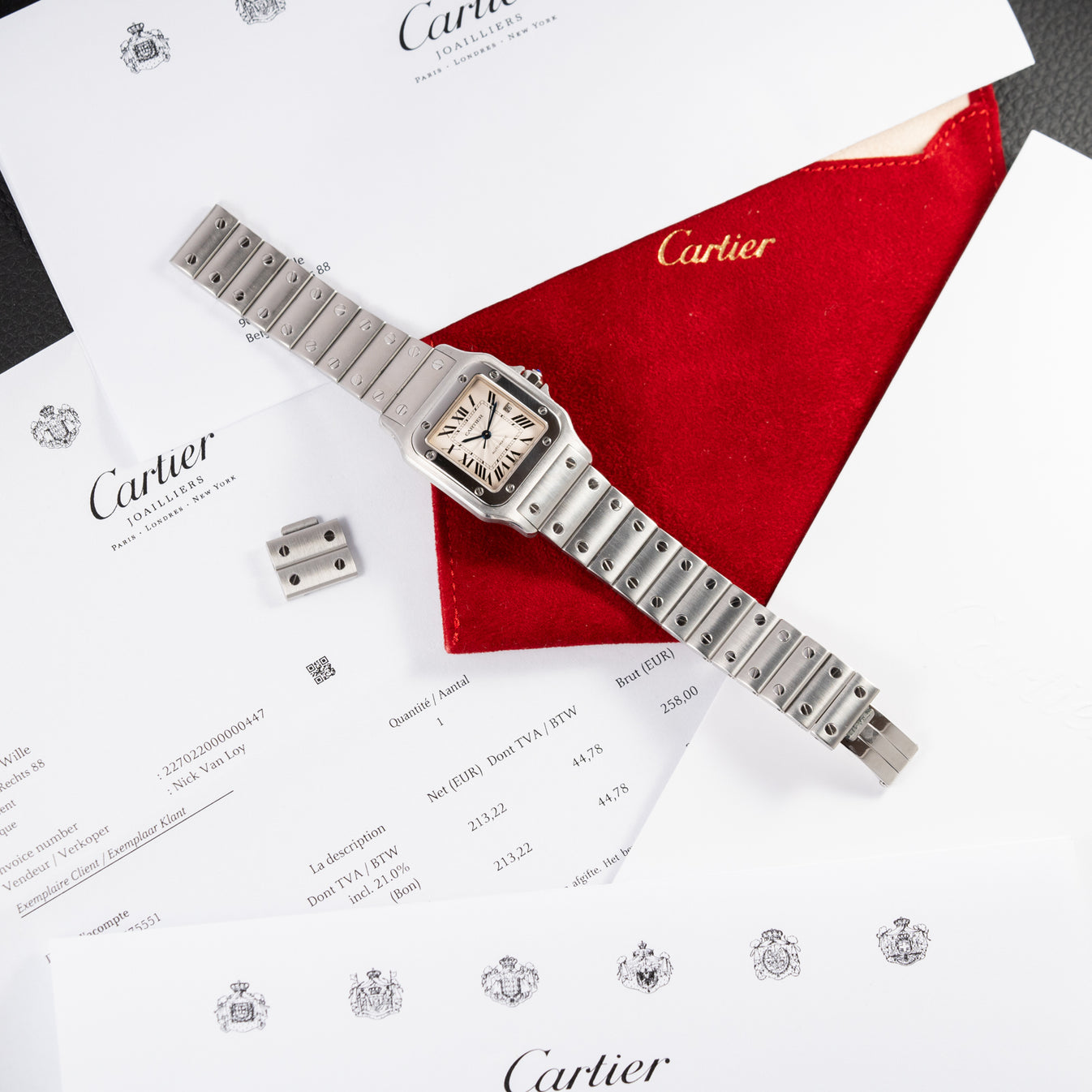 Cartier Santos Galbée Automatic Ref. 2319 – Le Petit Suisse