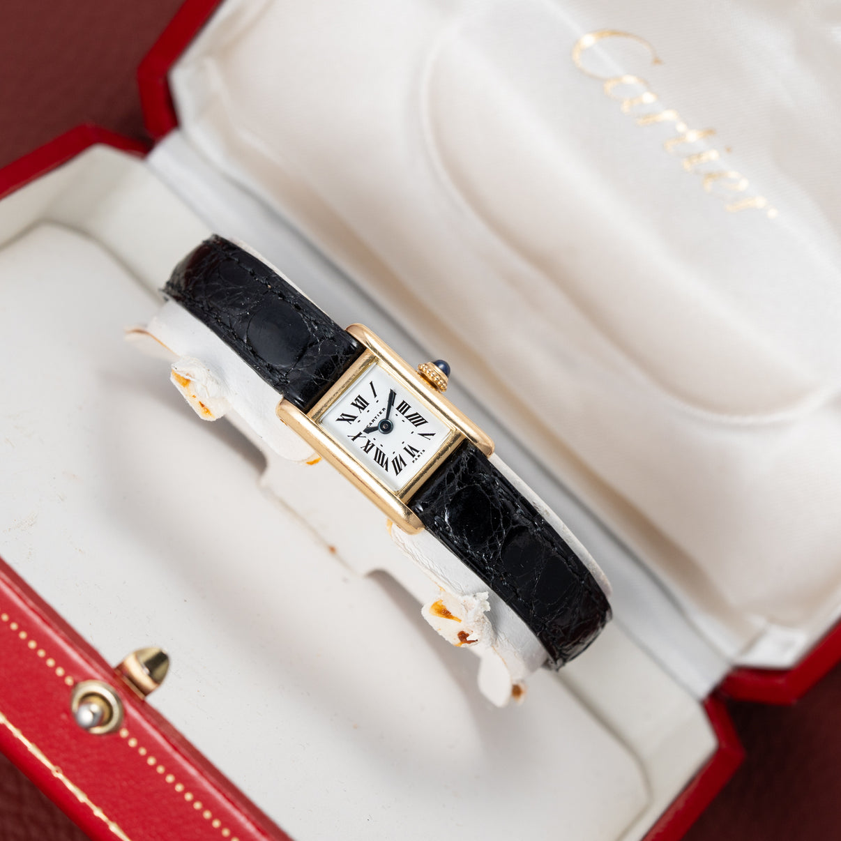 Cartier Tank Mini 18K Paris Dial 1960s – Le Petit Suisse