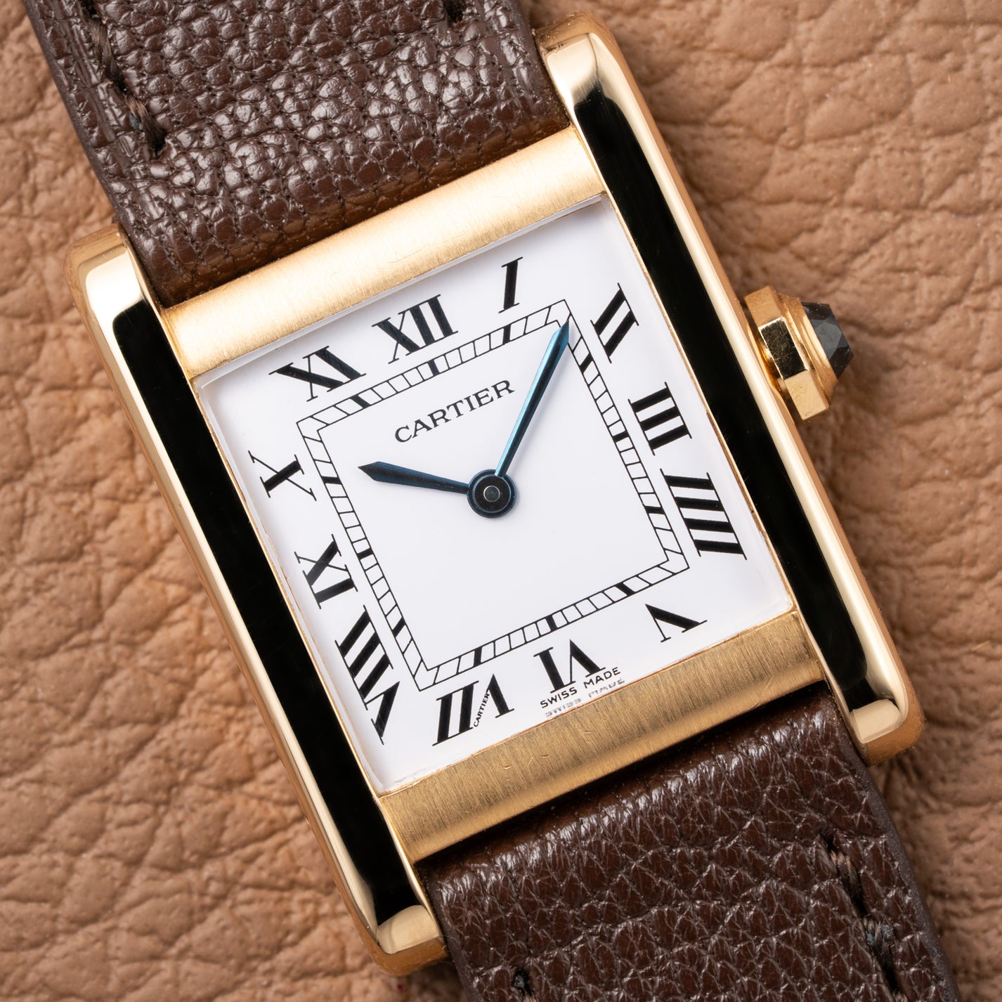 Cartier Tank Normale 18K Yellow Gold Ref. 78092 from 1970s – Le Petit ...