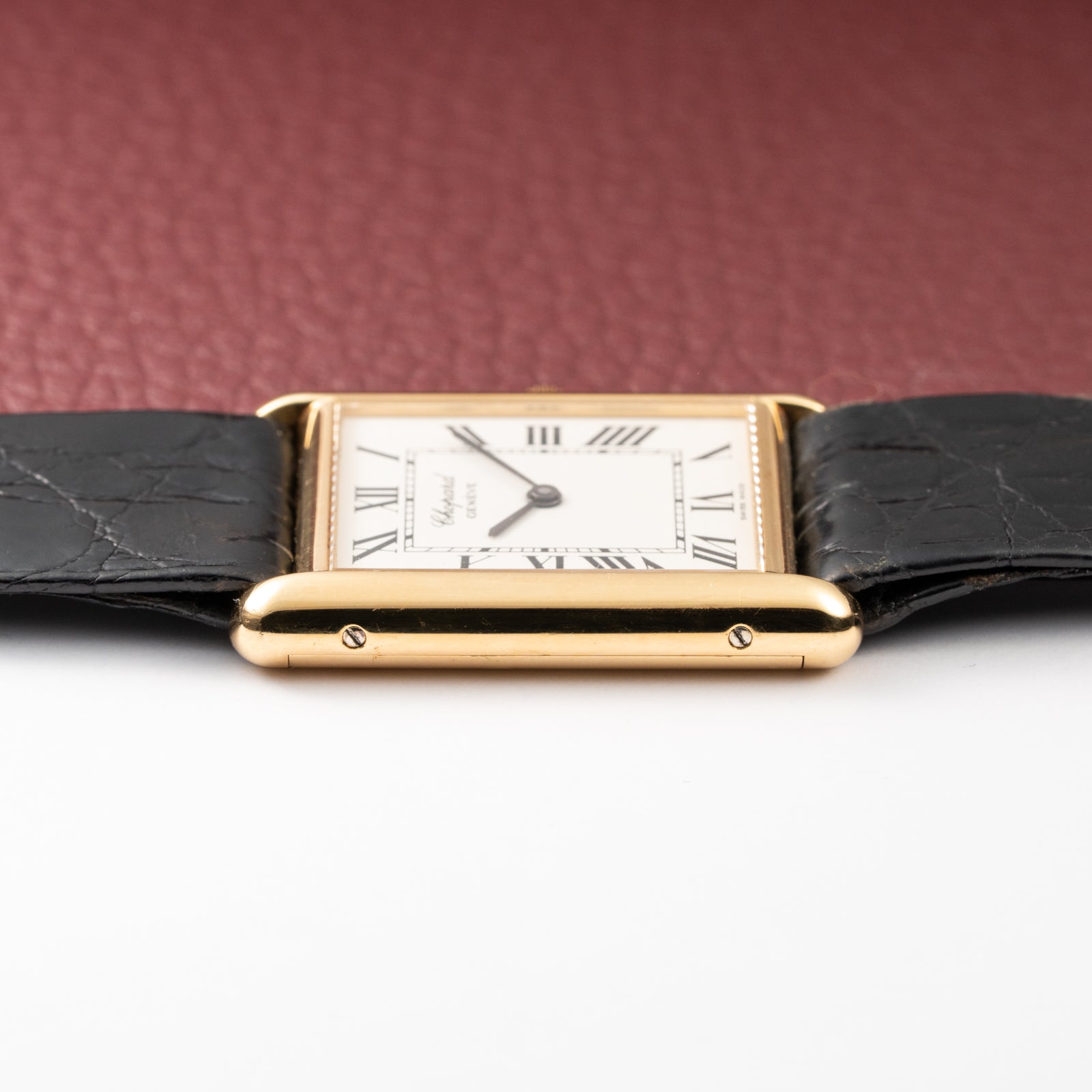 Chopard Tank XL Oversize Jumbo 18k Yellow Gold Quartz Ref 2221 from 19 ...