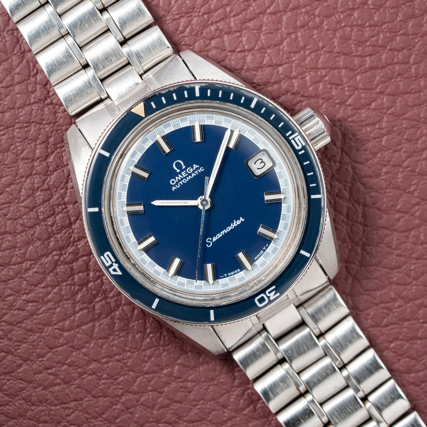 Omega Seamaster 60 Blue Big Crown Diver Ref. 166.062 from 1969 – Le ...