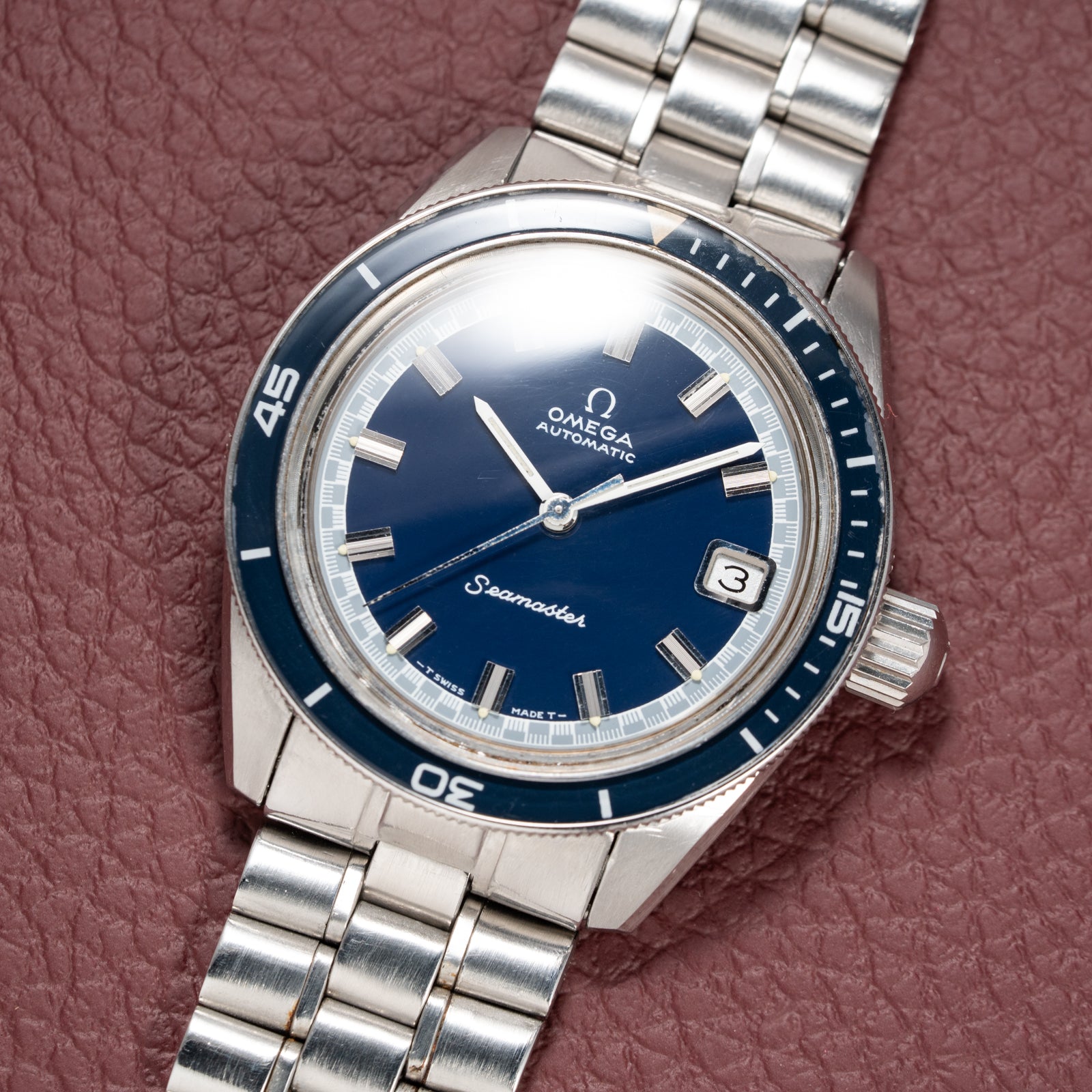 Omega Seamaster 60 Blue Big Crown Diver Ref. 166.062 from 1969 – Le ...