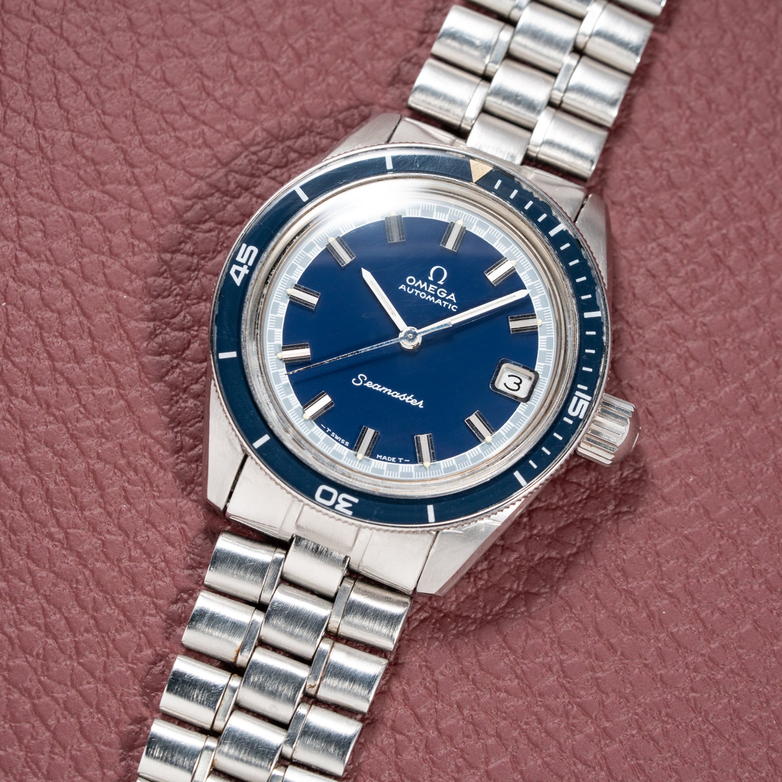Omega Seamaster 60 Blue Big Crown Diver Ref. 166.062 from 1969 – Le ...