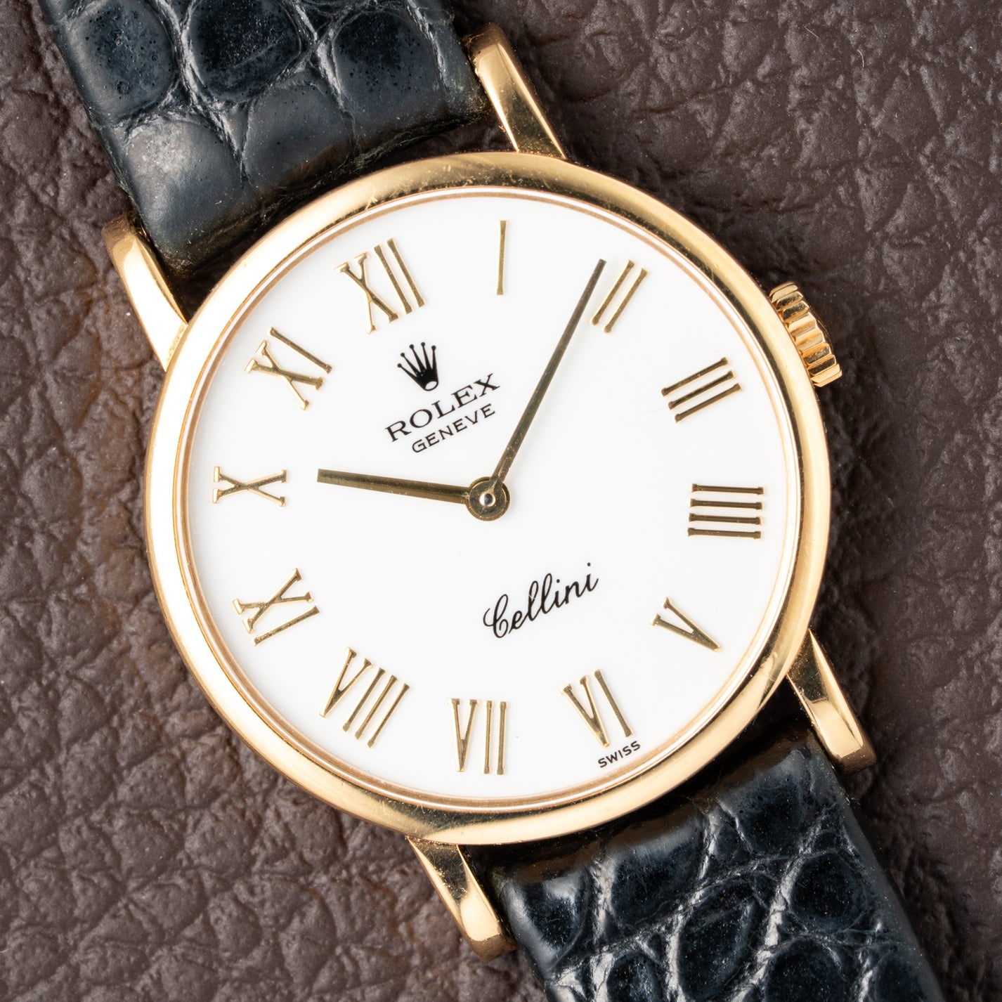 Rolex Cellini 18k Yellow Gold Dress Watch Reference 5109 from 1995 – Le ...