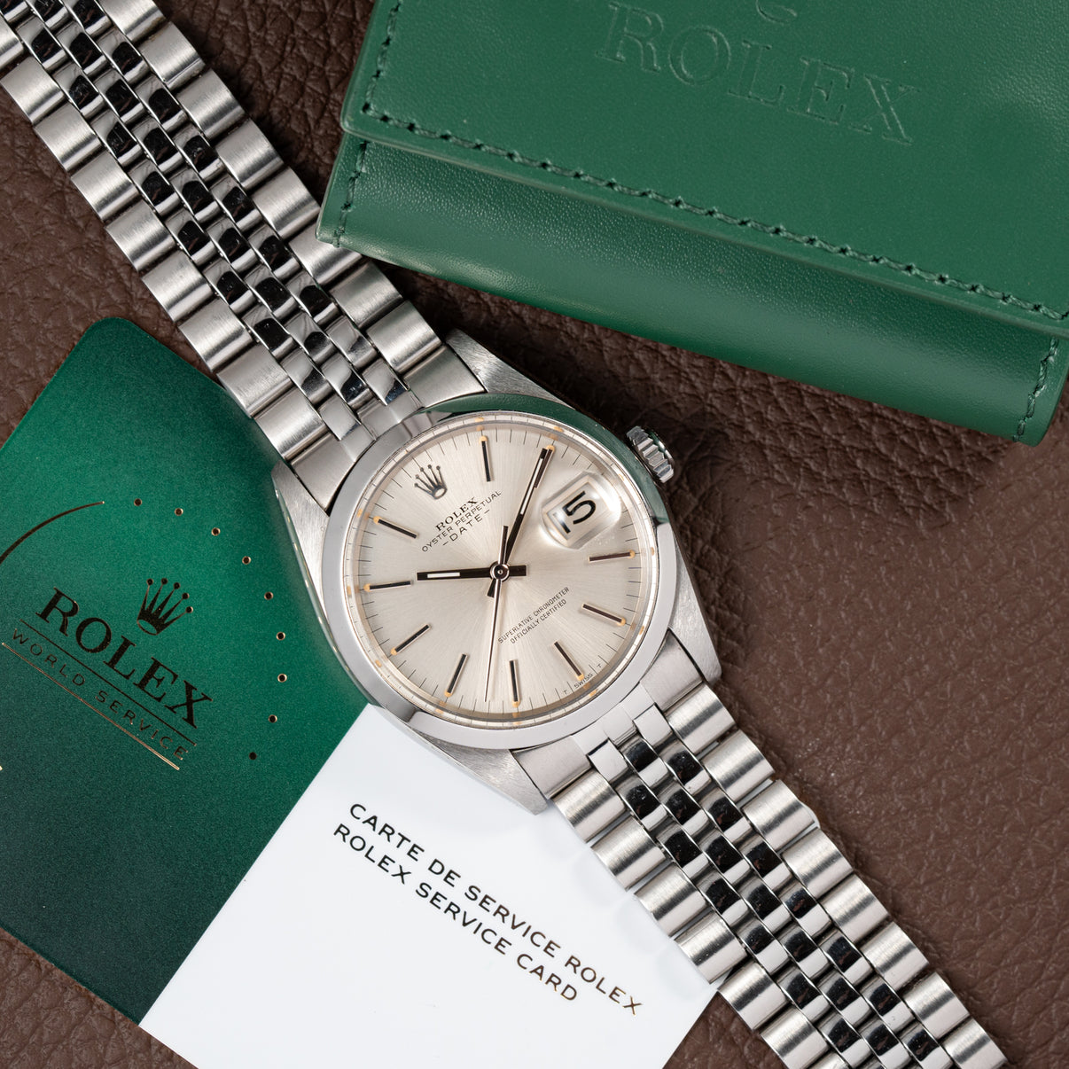 Rolex Oyster Perpetual Date 34 ROLEX SERVICED 2 YEAR WARRANTY – Le ...