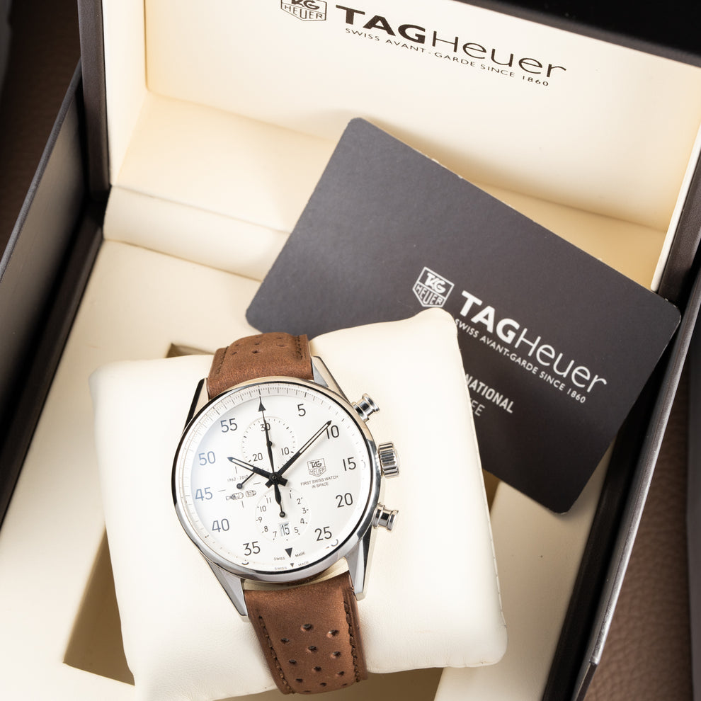 TAG Heuer Carrera Calibre 1887 SpaceX Special Limited Edition Ref. CAR ...