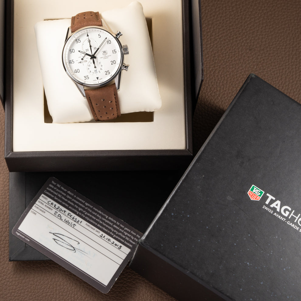 TAG Heuer Carrera Calibre 1887 SpaceX Special Limited Edition Ref. CAR ...