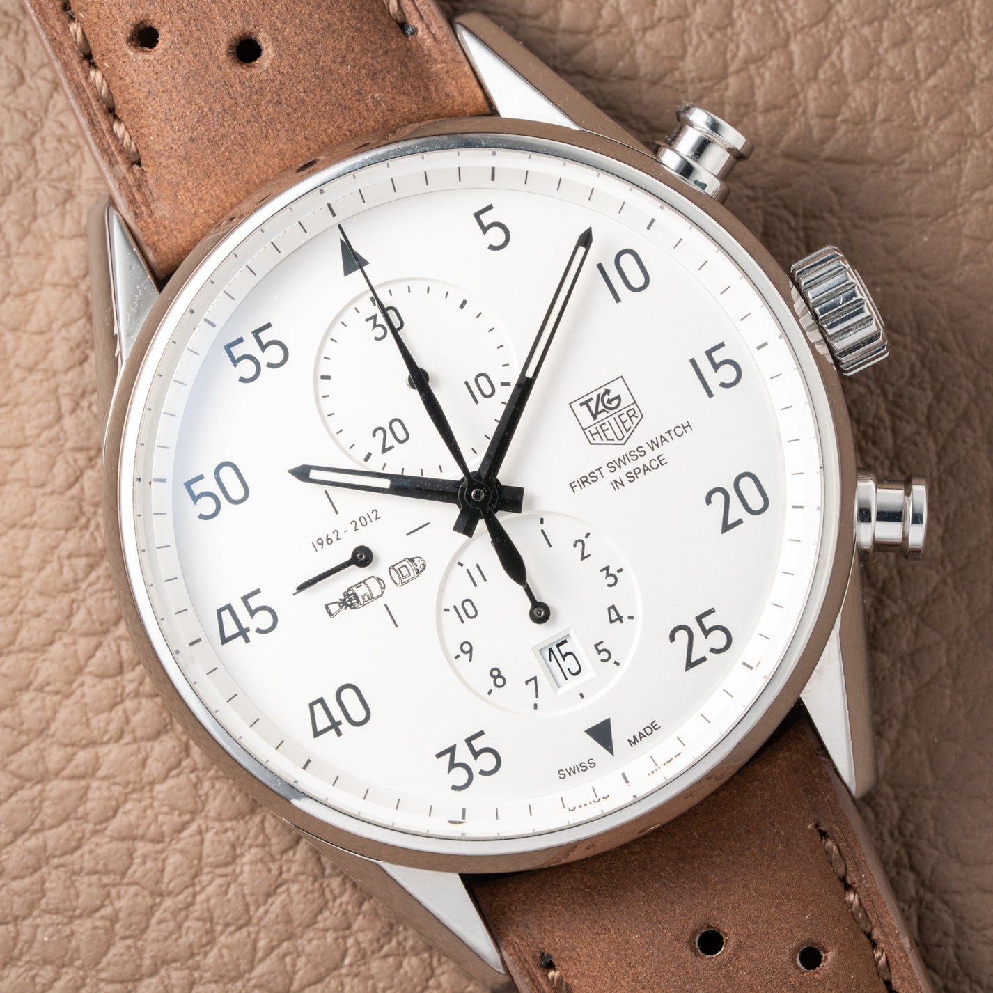 TAG Heuer Carrera Calibre 1887 SpaceX Special Limited Edition Ref. CAR ...