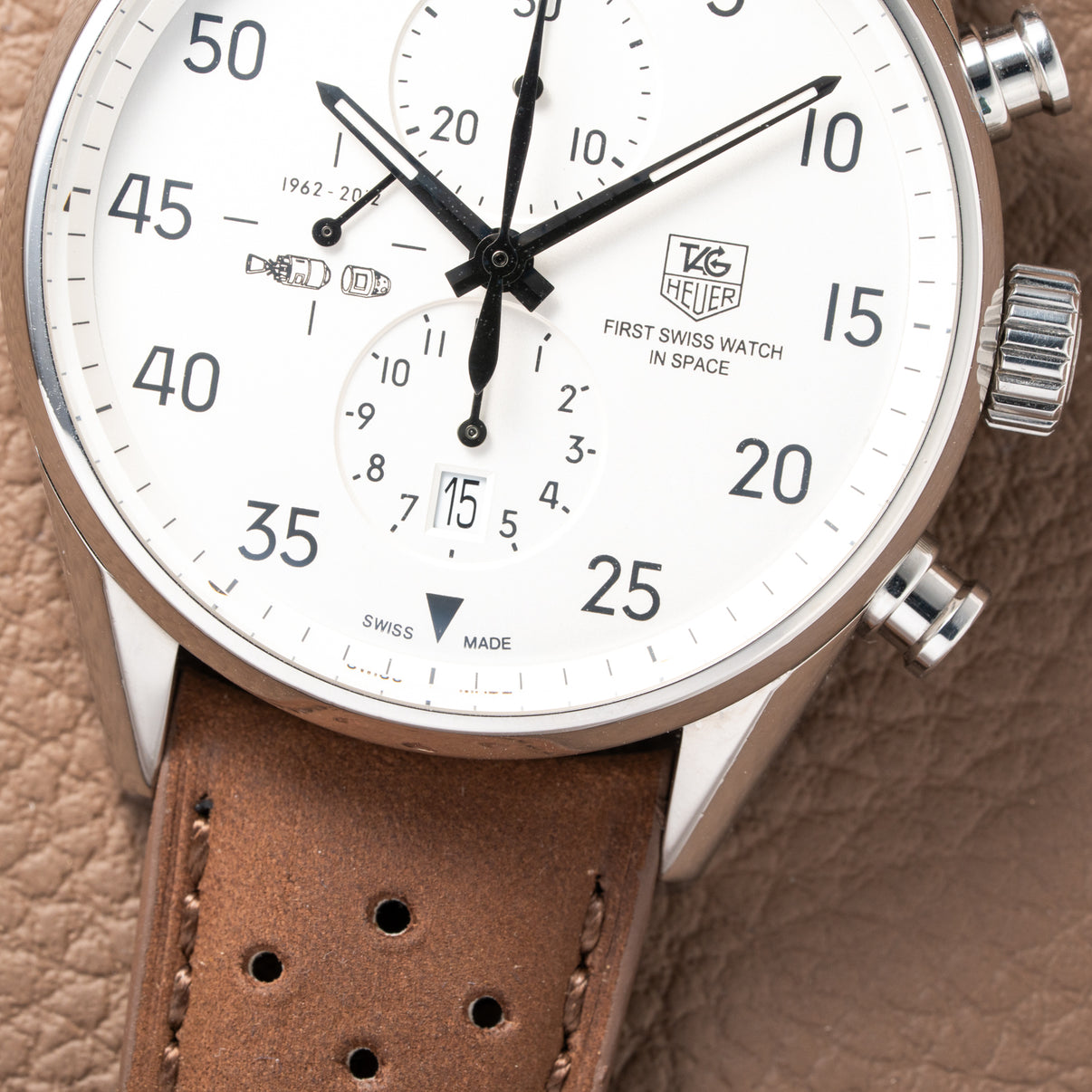 TAG Heuer Carrera Calibre 1887 SpaceX Special Limited Edition Ref. CAR ...