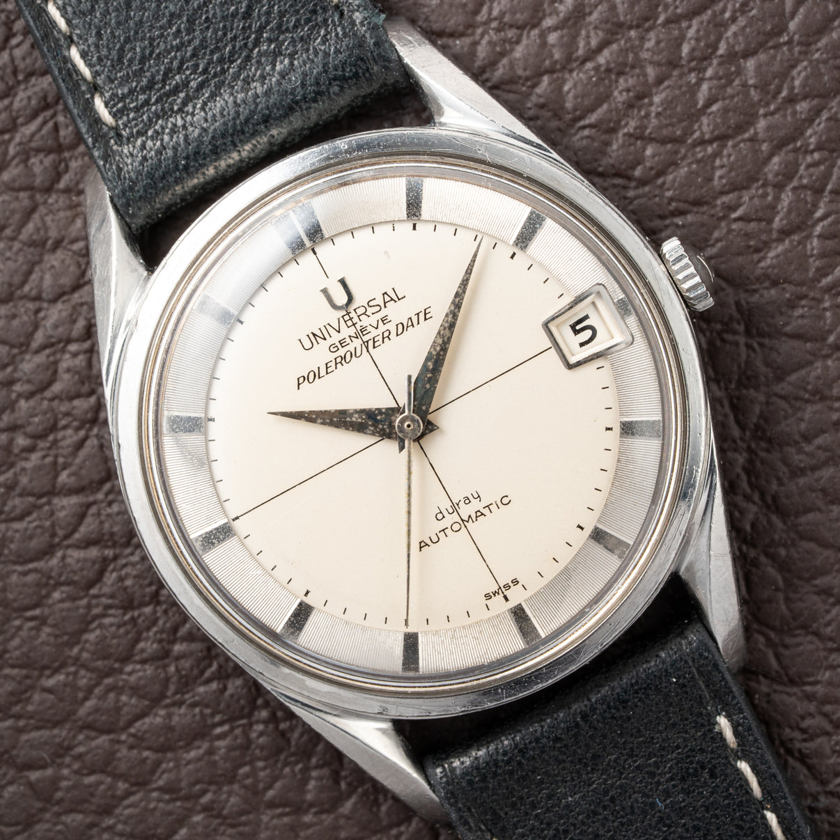 Universal Genève Polerouter Date Crosshair “Duray” Ref. 204610 – Le ...