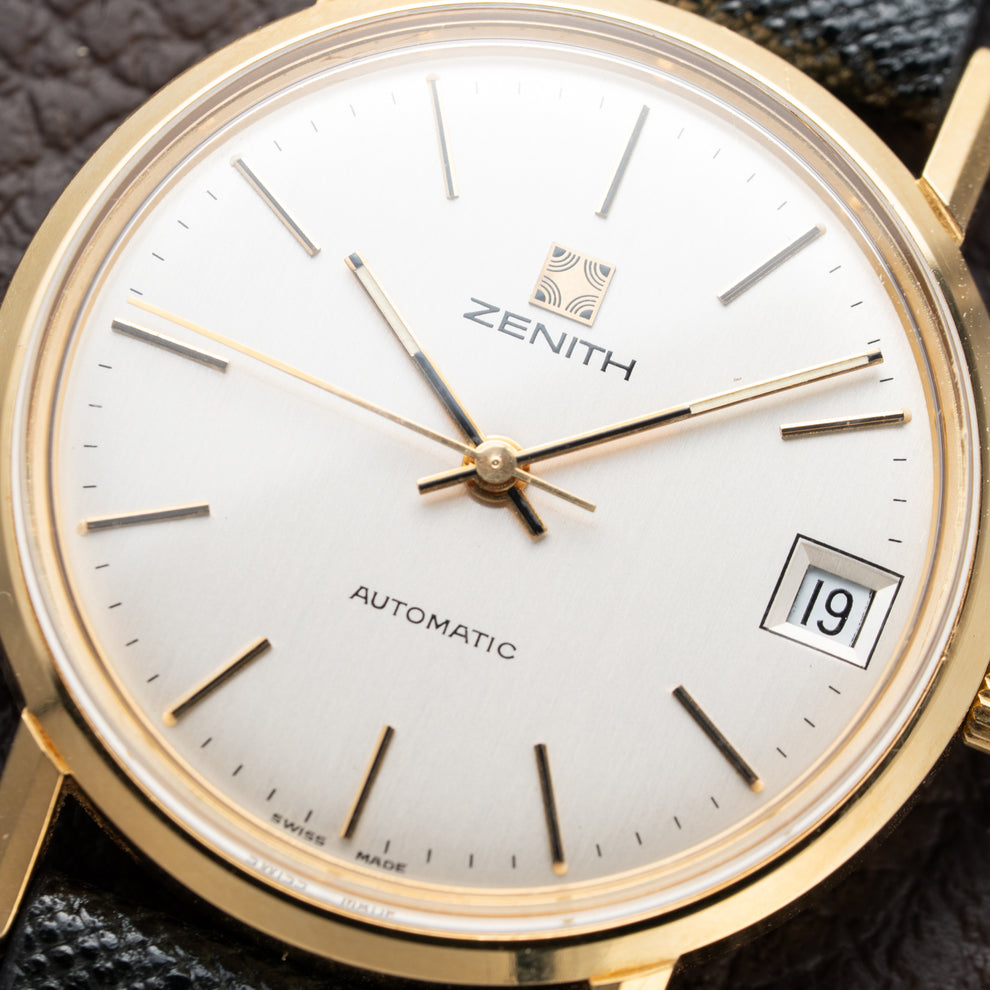 Zenith Automatic Surf 18K Date Ref 30.0320.3.80 from 1970s – Le Petit ...